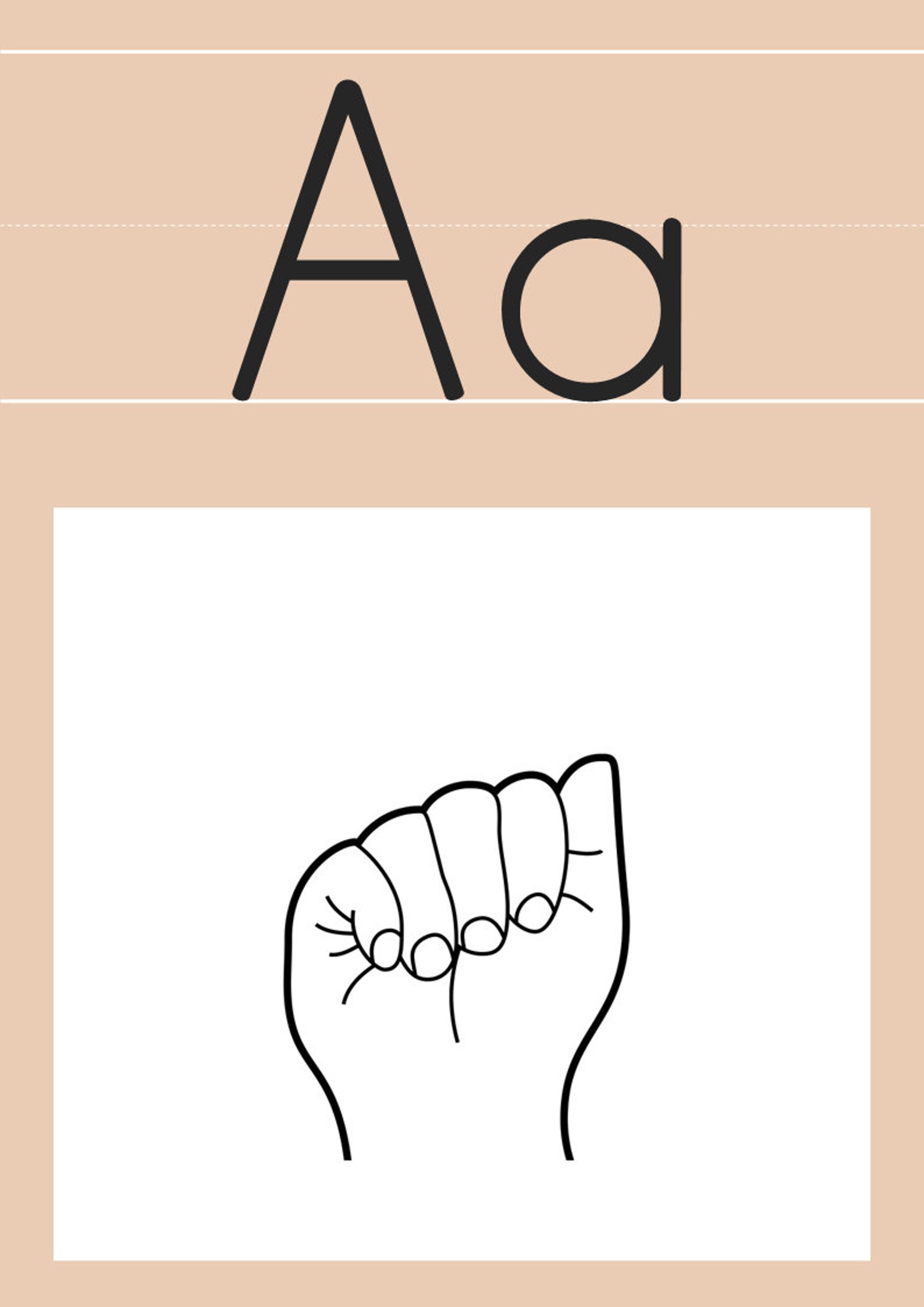Neutral Classroom Decor Editable Alphabet Posters | B+W NEUTRALS ...