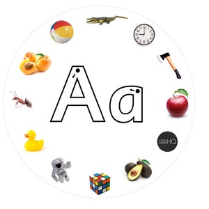 Beginning Sounds Alphabet Wheels | Science of Reading Aligned - Etsy