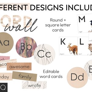 MODERN AUSSIE Word Wall + Headers Pack | Australian Themed Classroom ...