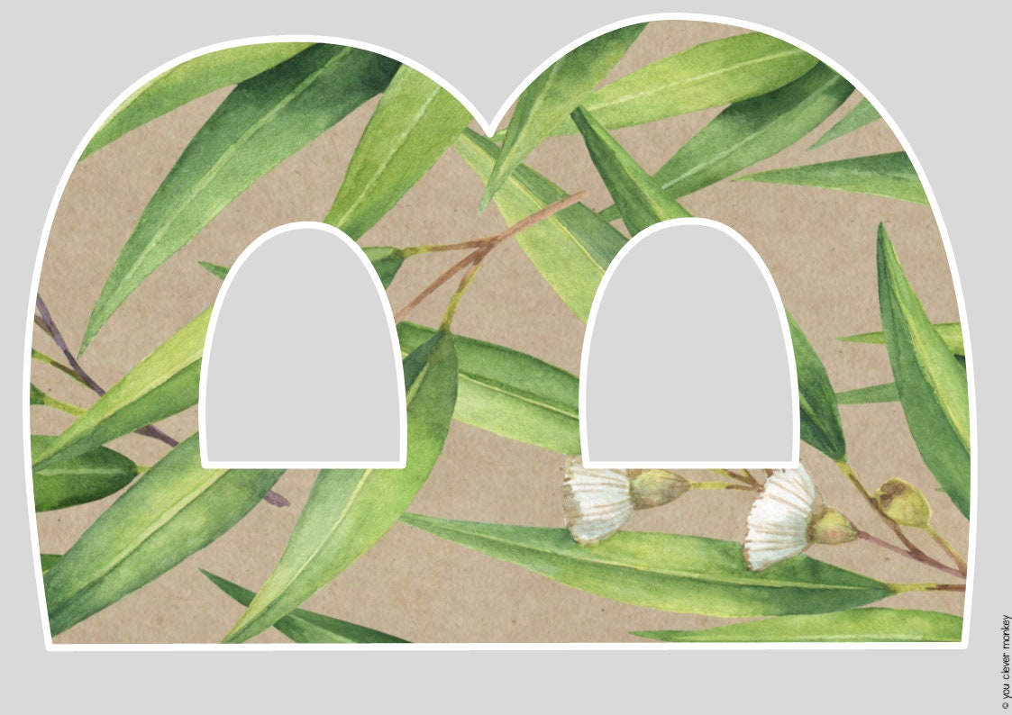 Australian Eucalyptus Class Theme Editable Class Door Decor + Bulletin ...