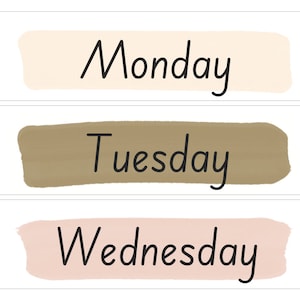 MODERN AUSSIE Classroom Flip Calendar | Australian Themed Classroom ...
