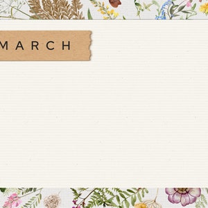 Vintage Cozy Natural Theme Editable Class Birthday Bulletin Board ...