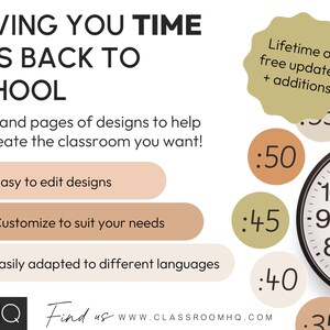 Vintage Rustic Boho Editable Math Posters & Display Pack Western Theme ...