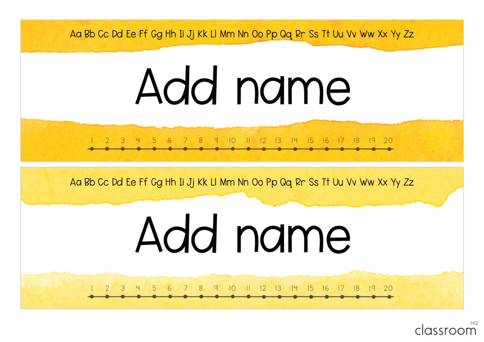 Watercolor Rainbow Theme Classroom Decor Editable Student Desk Labels ...
