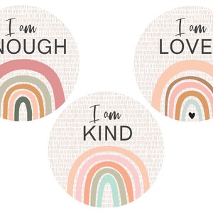 BOHO RAINBOW Affirmation Station Pack - Etsy