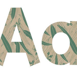 AUSSIE FLORA Bulletin Board Lettering Pack - Etsy
