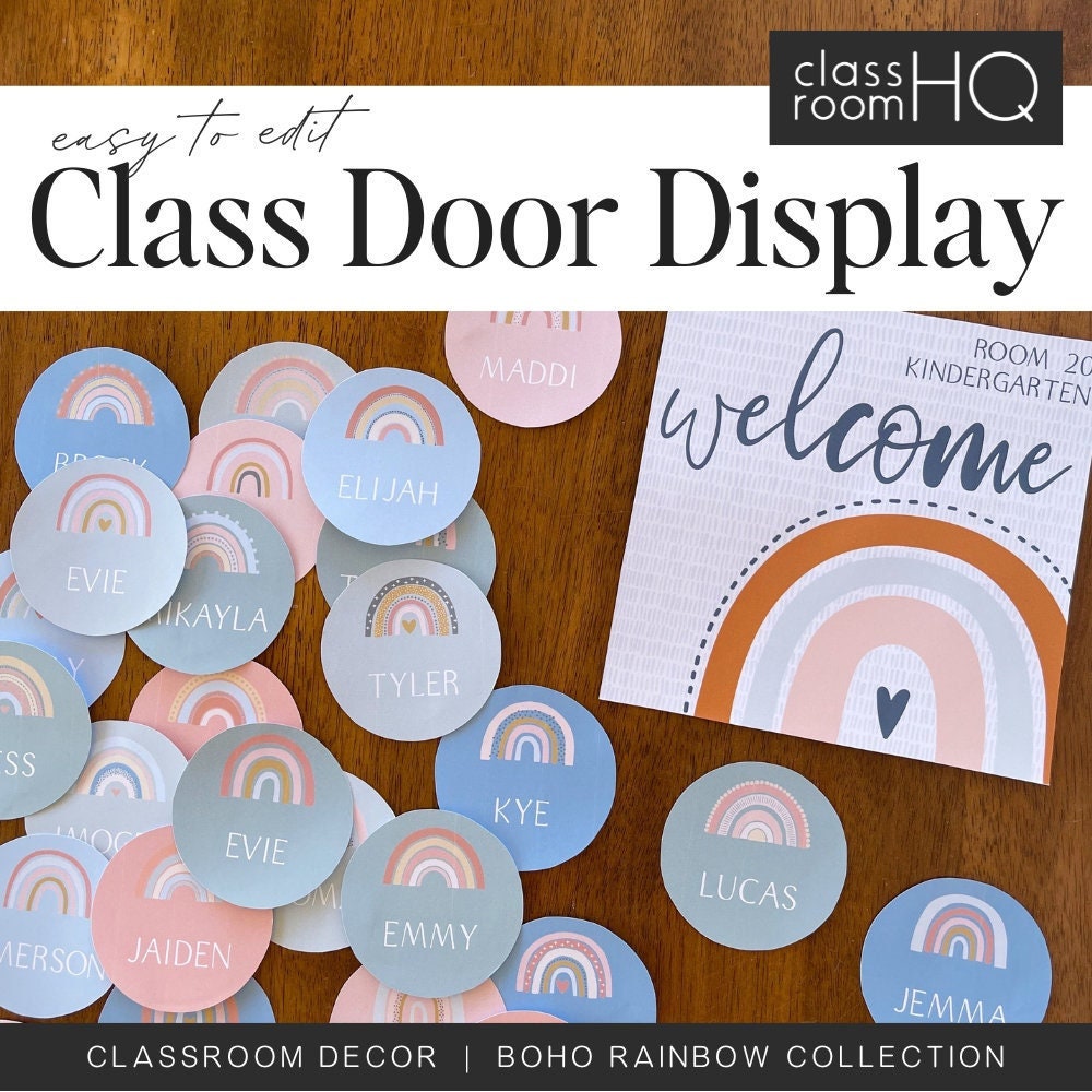 Kindergarten Classroom Display