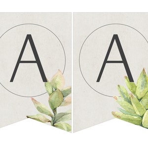 Cactus Classroom Theme Calm Classroom Decor Bulletin Board Bunting Pack ...