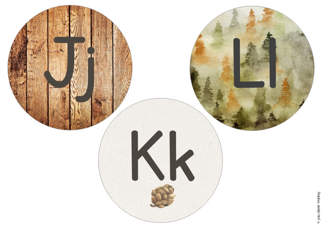 Word Wall Cards Classroom, Editable Sight Word Wall, Woodland Word Wall ...