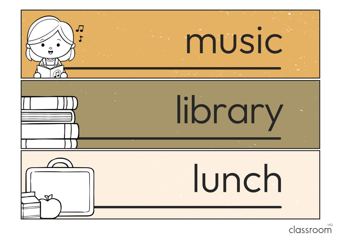 RETRO REWIND Classroom Timetable Pack Retro Classroom Decor - Etsy UK