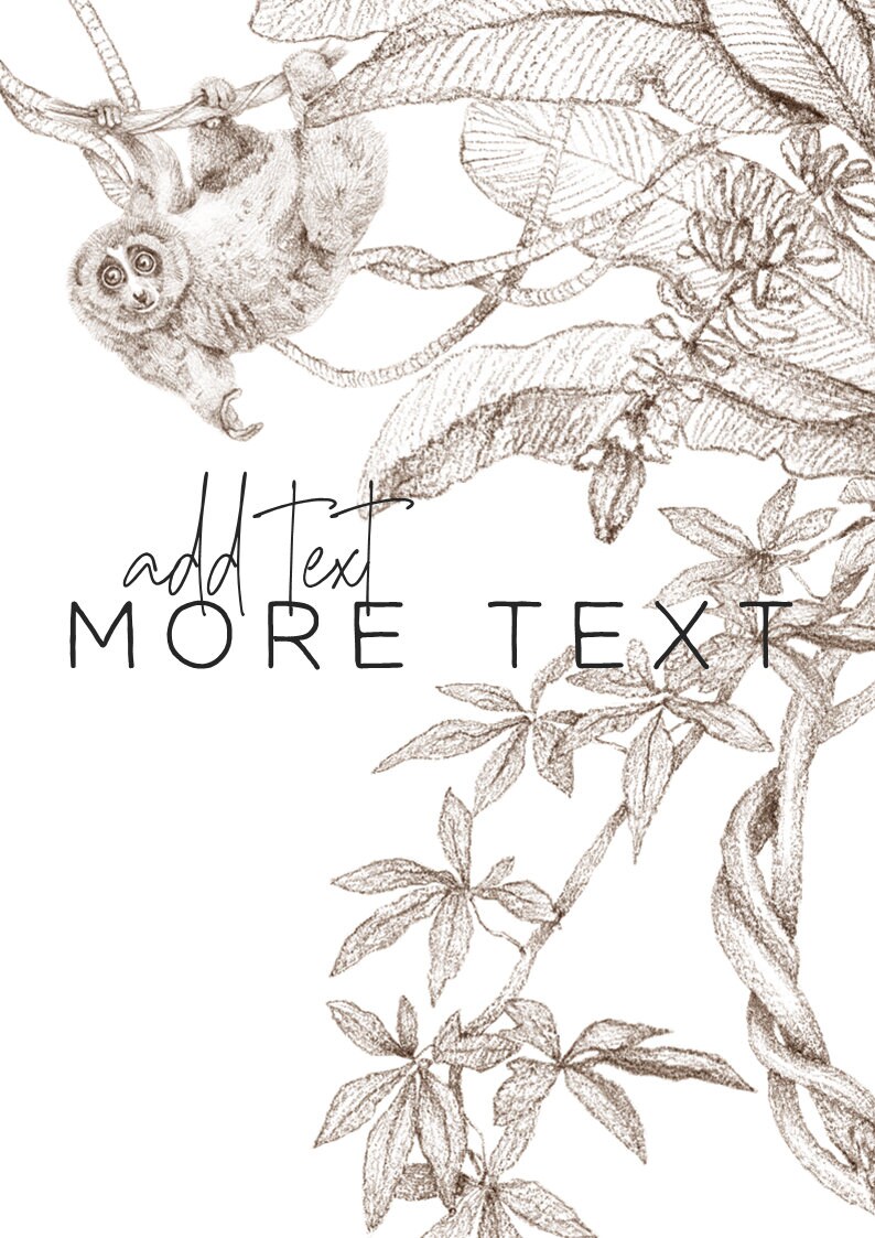 WILD TROPICS Binders Book Covers Pack Name | Etsy