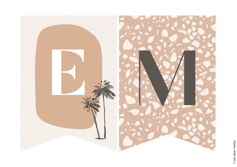 BOHO SUMMER Classroom Bunting Pack | Etsy