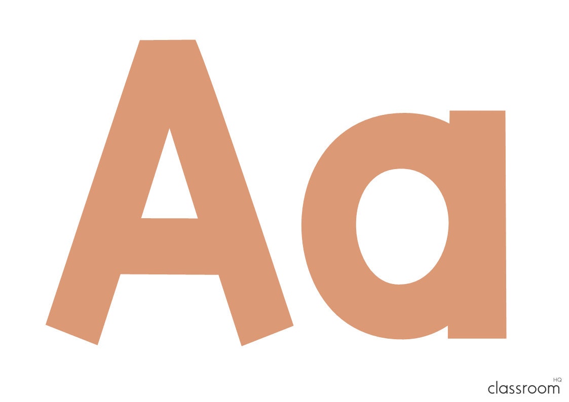 Modern Neutral Bulletin Board Letters Editable Lettering Pack B+W ...