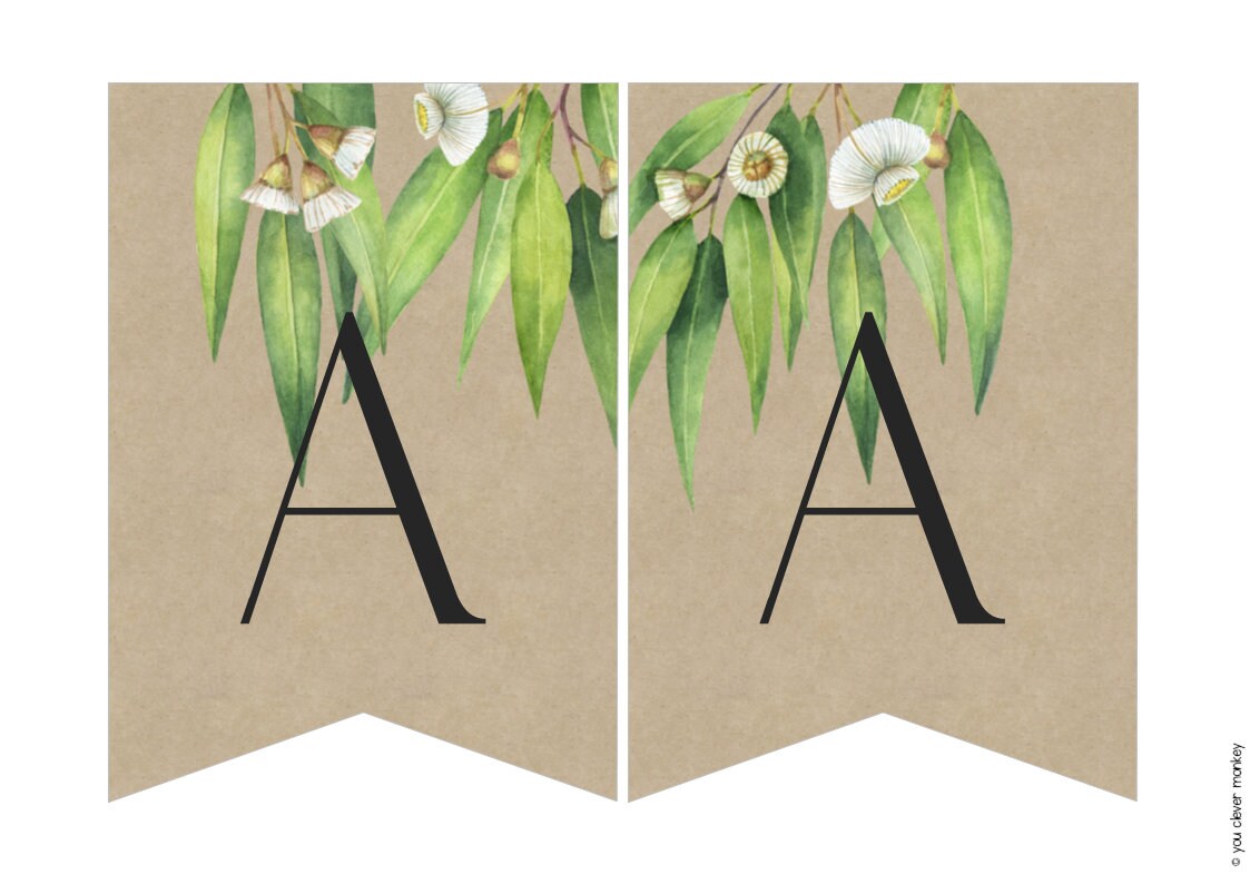 GUM LEAF Classroom Bunting Pack | Etsy UK