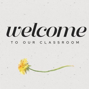 COTTAGECORE Classroom Door Bulletin Board Display Pack - Etsy Australia