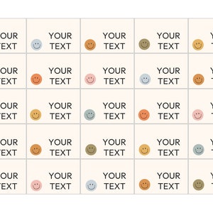 Retro Theme Vintage Rainbow Classroom Decor Teacher Toolbox Labels ...