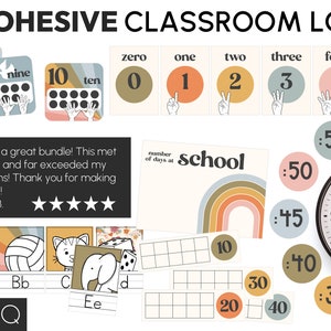 Retro Theme Vintage Rainbow Classroom Decor BUNDLE | RETRO REWIND ...