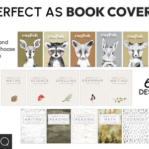 Woodland Forest Theme Classroom Decor Editable Binder Covers + Book ...