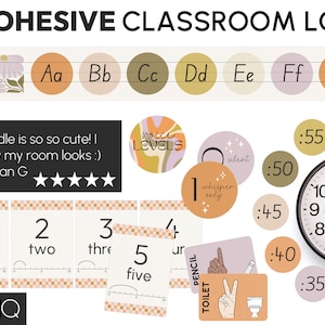 Groovy Vintage Retro Theme Classroom Decor BUNDLE | SUNDAZED Collection ...