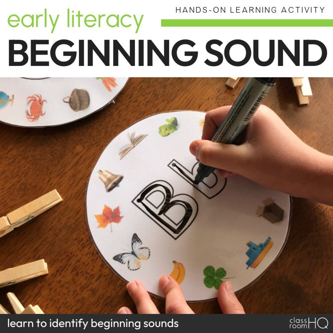 Beginning Sounds Alphabet Wheels | Science of Reading Aligned - Etsy