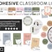 COTTAGECORE Classroom Decor Bundle Editable | Calm Pastel Floral ...