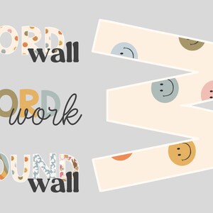 Retro Classroom Decor Word Wall Pack | RETRO REWIND Collection - Etsy
