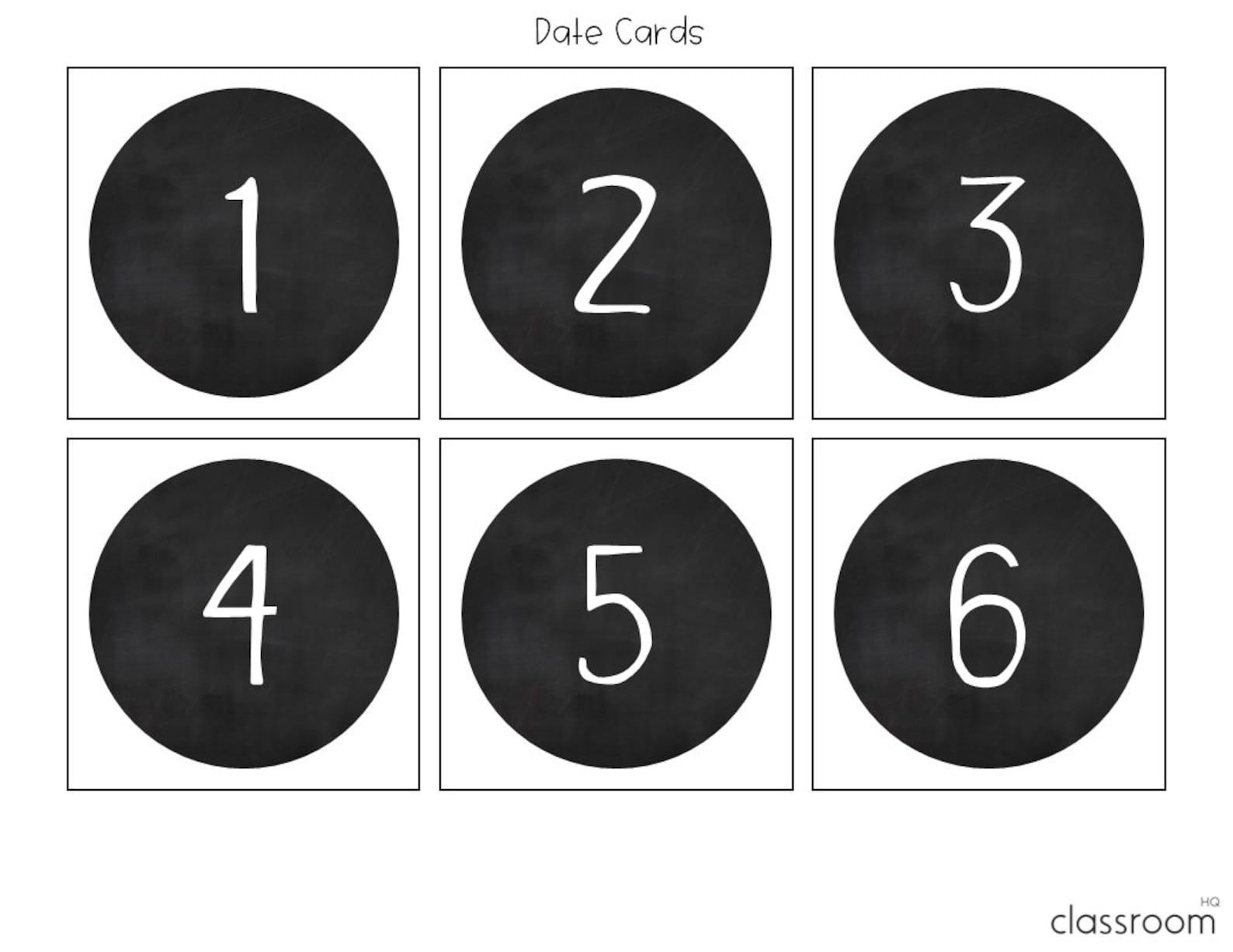 MODERN FARMHOUSE Large Classroom Calendar - Etsy