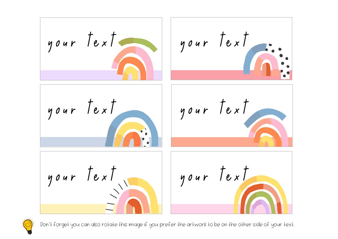 Pastel Modern Rainbow Classroom Decor Editable Teacher Toolbox Labels ...