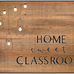 Farmhouse Botanical Greenery Theme Editable Class Door + Bulletin Board ...