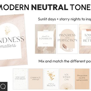 Celestial MIDSUMMER NIGHT Inspirational Classroom Posters | Neutral ...