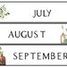MODERN FARMHOUSE Large Classroom Calendar - Etsy