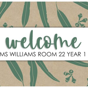 AUSSIE FLORA Classroom Door Banner Pack - Etsy