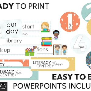 Modern Fun Bright Classroom Decor Bundle - Dog Inspired Classroom Theme ...