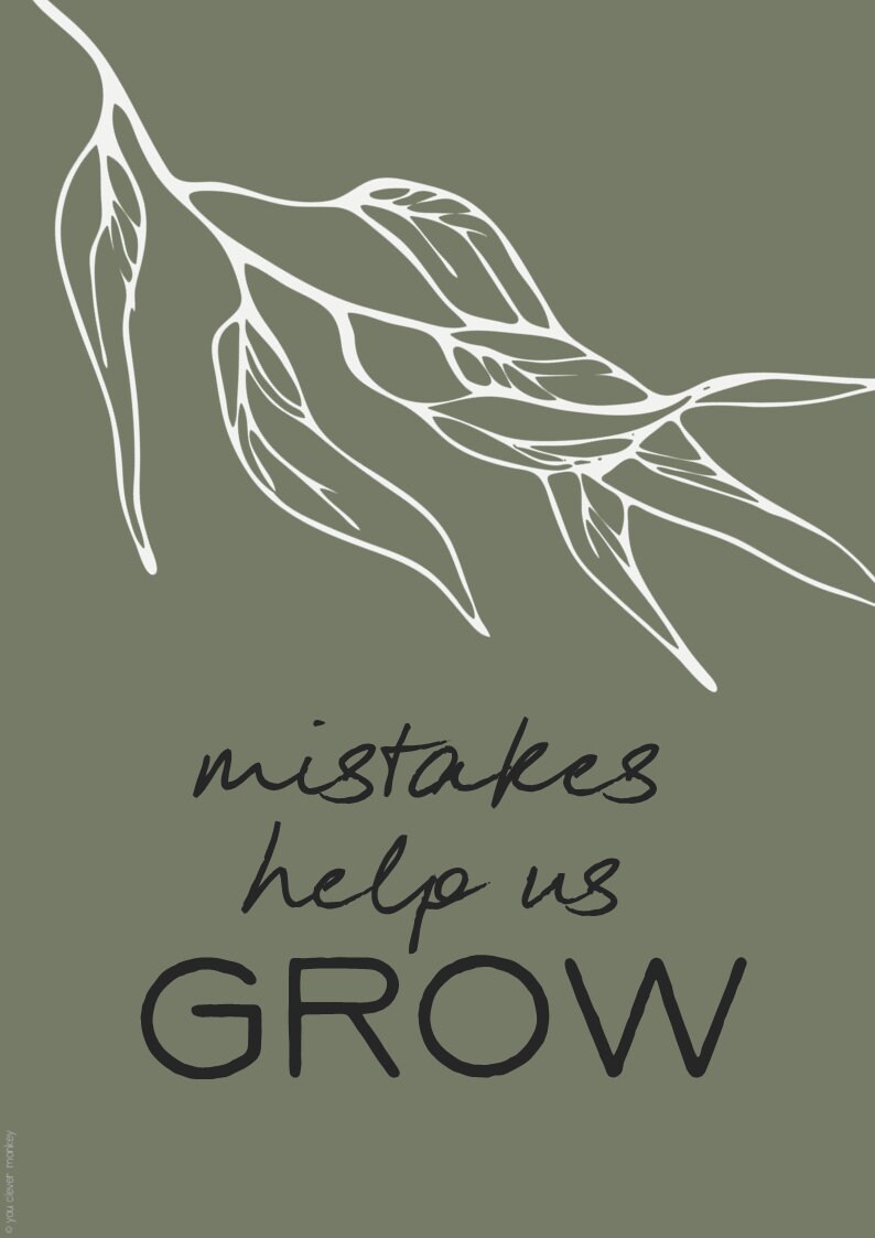 AUSSIE FLORA Inspirational Growth Mindset Classroom Posters - Etsy Hong ...