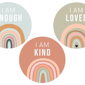 BOHO RAINBOW Affirmation Station Pack - Etsy