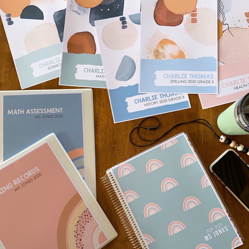 Modern BOHO RAINBOW Classroom Decor Complete Bundle - Etsy