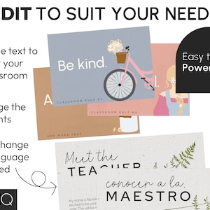 Vintage Cozy Natural Theme Classroom Decor BUNDLE | COTTAGECORE Collection - Etsy