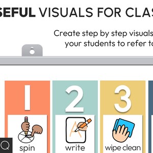 DOG DAYS Classroom Management Visual Instruction Cards | Dog Themed ...