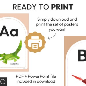 Vintage South Western Rustic Boho Theme Calm Classroom Decor Alphabet ...