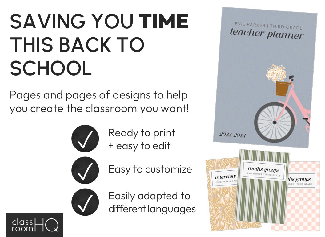 Editable Binder Covers and Spines | Teacher Binder Covers Classroom ...