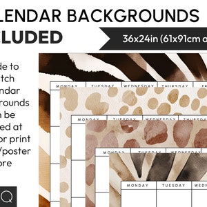 Wild Zoo Animal Theme Editable Classroom Calendar Kit ZOO TALES ...