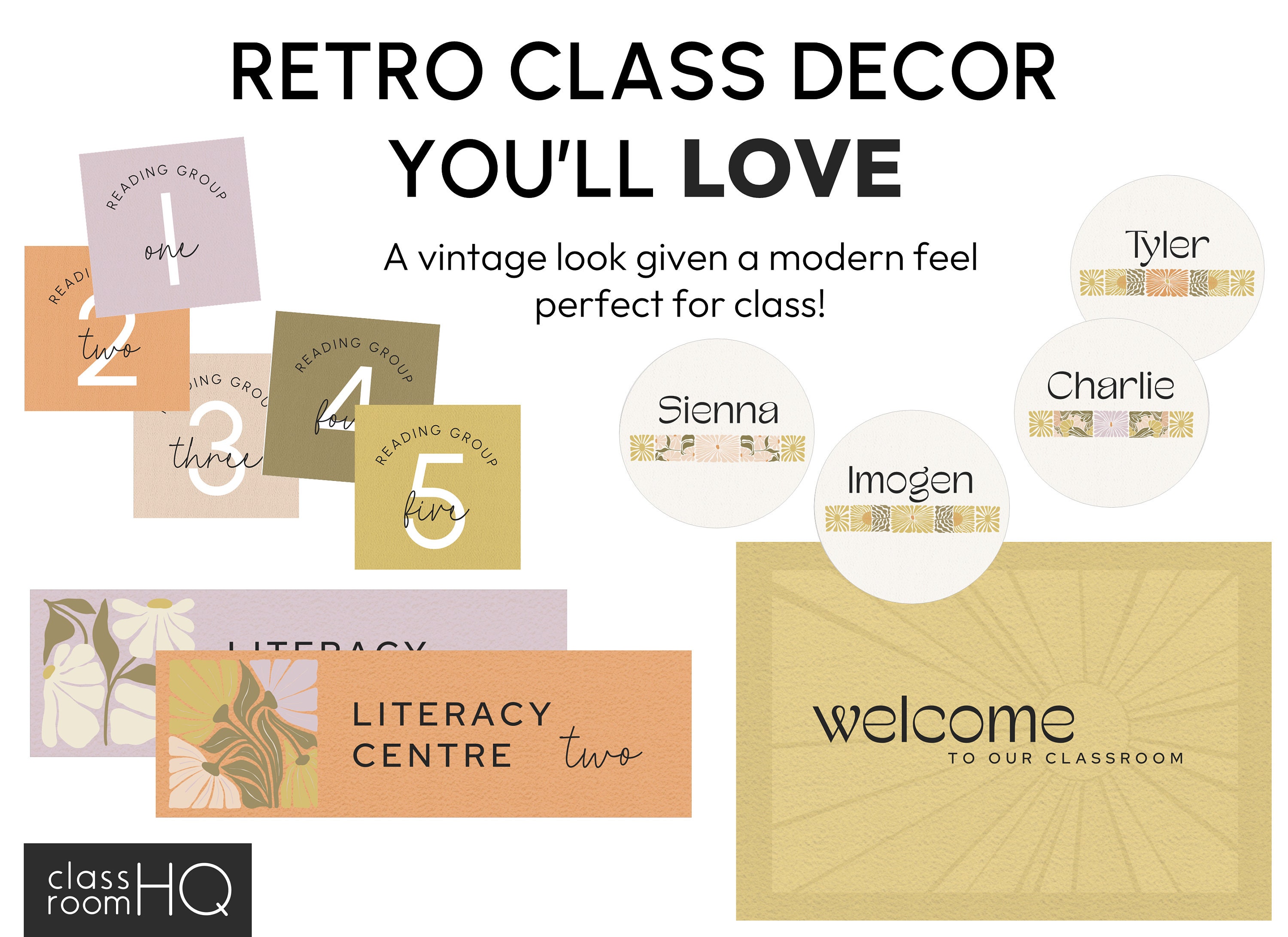 Editable Class Supply Labels, Signs and Posters Pack | SUNDAZED ...