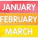 Rainbow WATERCOLOR PAINT Classroom Calendar - Etsy