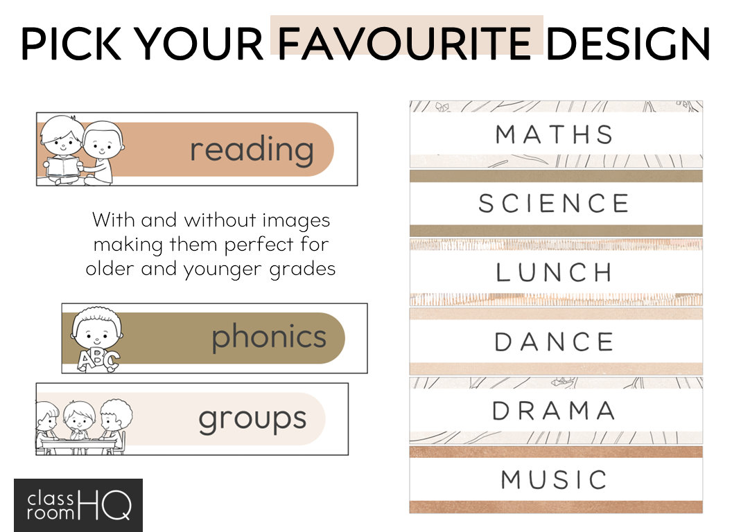 MODERN AUSSIE Classroom Timetable Pack | Australian Themed Classroom ...