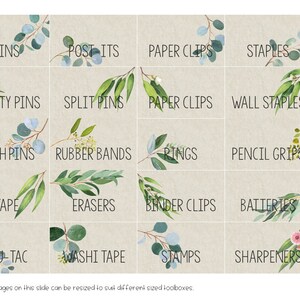 GUM LEAF Teacher Toolbox | Eucalyptus Class Theme - Etsy