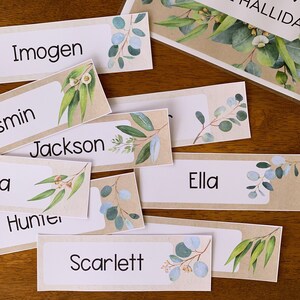 Eucalyptus GUM LEAF Classroom Decor BUNDLE Eucalyptus Class - Etsy UK