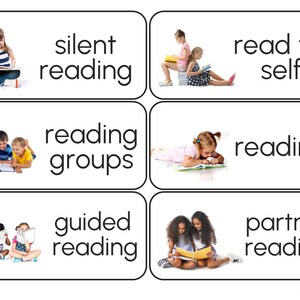 Daily Classroom Visual Timetable Class Schedule Cards - Etsy