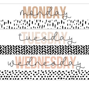 Neutral Classroom Decor 10 Drawer Rolling Cart Teacher Trolley Labels ...