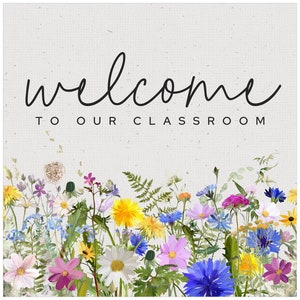 Vintage Cozy Natural Theme Class Door Decorations and Bulletin Board ...