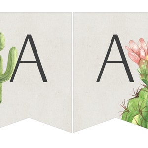 Cactus Classroom Theme Calm Classroom Decor Bulletin Board Bunting Pack ...